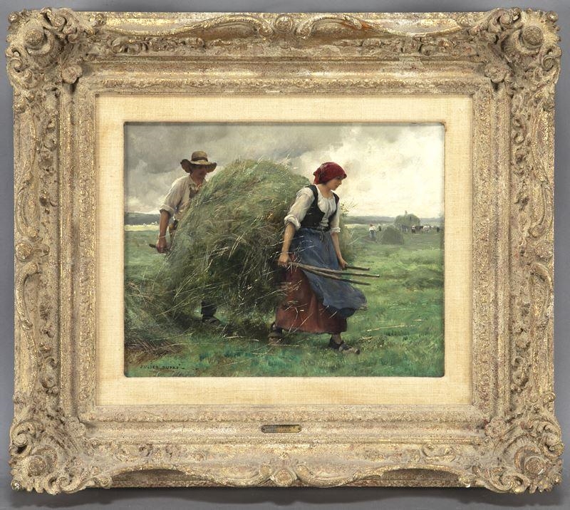 Julien Dupré | HAYING TIME (1890) | MutualArt