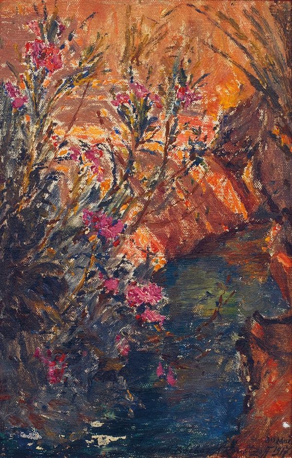 Alexandre Roubtzoff | FLEURS à COLOMB-BECHAR FLOWERS IN COLOMB-BECHAR ...