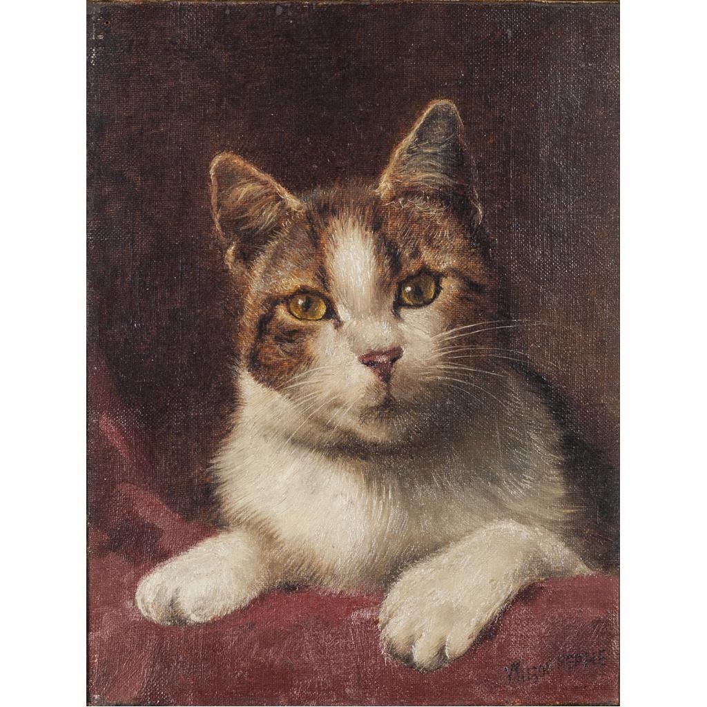 Hepple Wilson | PORTRAIT OF A TABBY CAT | MutualArt