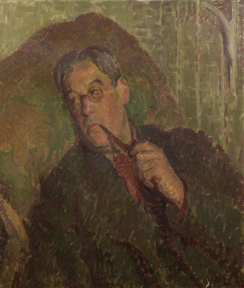 Henry Lamb | Portrait of Edie McNeill (1909) | MutualArt