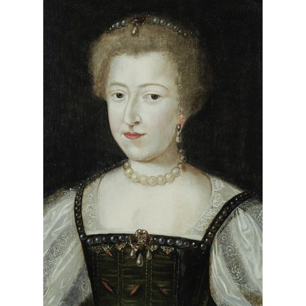 French School, 16th Century | Portrait of a Noble Lady | MutualArt