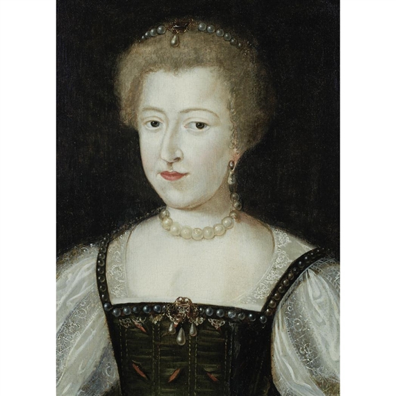 French School, 16th Century | Portrait of a Noble Lady | MutualArt