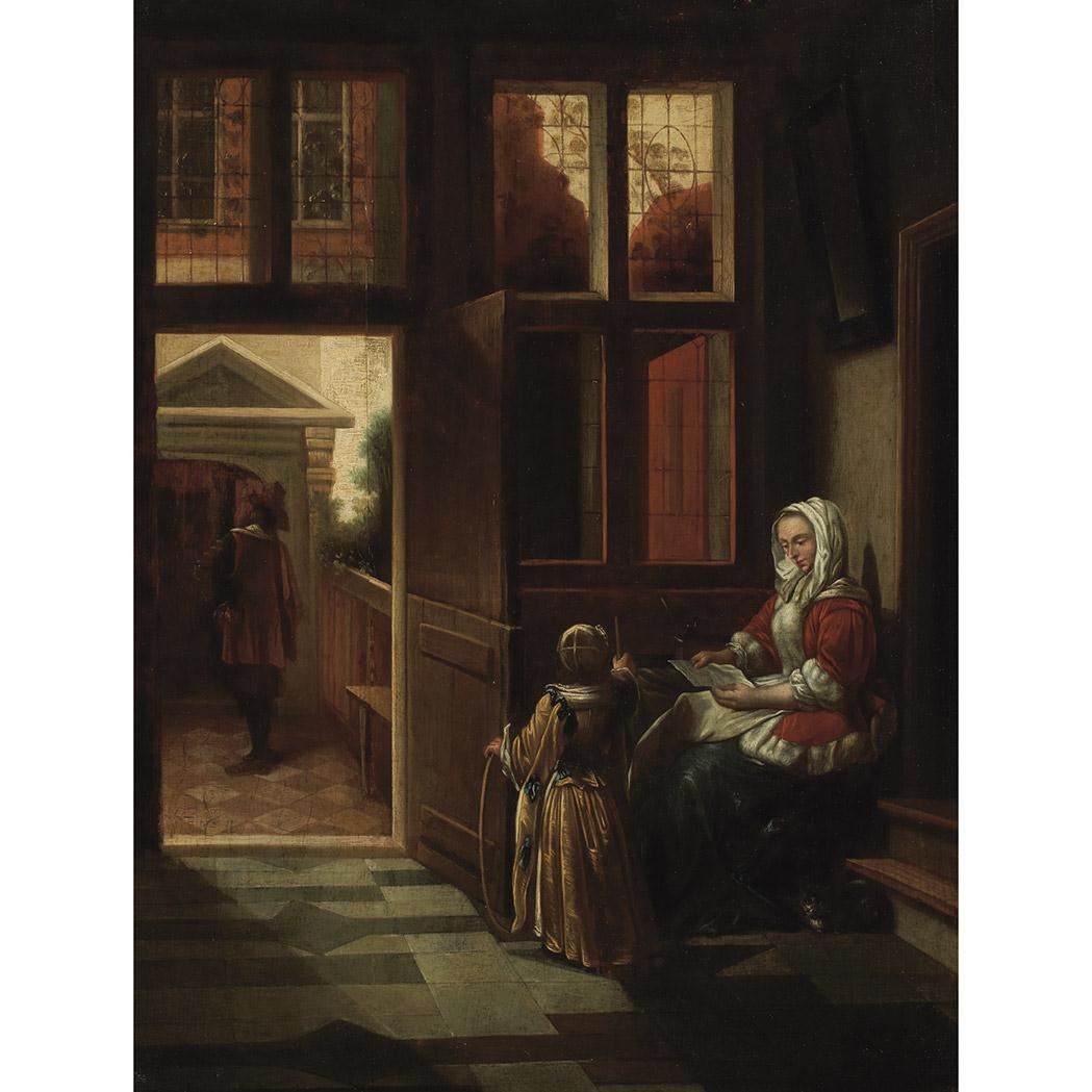 Pieter de Hooch | Lady Reading a Letter | MutualArt