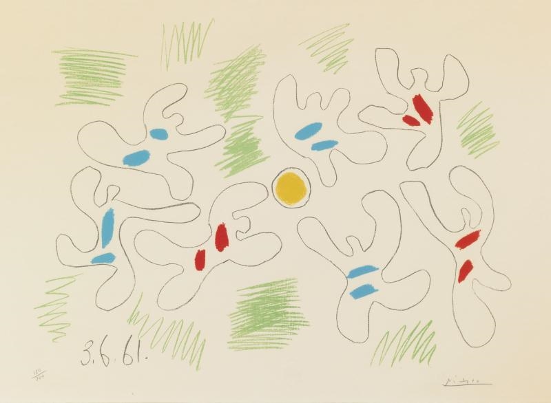 Pablo Picasso | Football (1961) | MutualArt