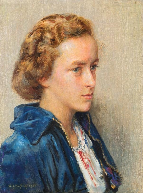 Willem Gerard Hofker | Portrait of Ni Mawar Gebeng | MutualArt