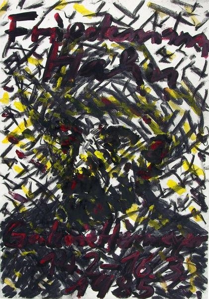 Friedemann Hahn | Kopf nach van Gogh (1985) | MutualArt