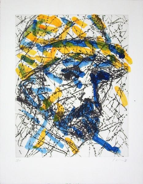 Friedemann Hahn | Kopf nach van Gogh (1985) | MutualArt