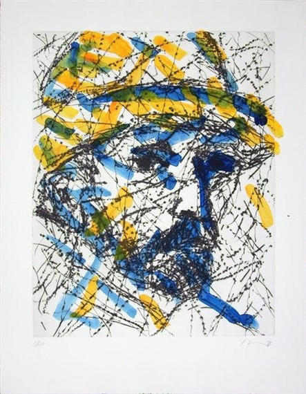 Friedemann Hahn | Kopf nach van Gogh (1985) | MutualArt