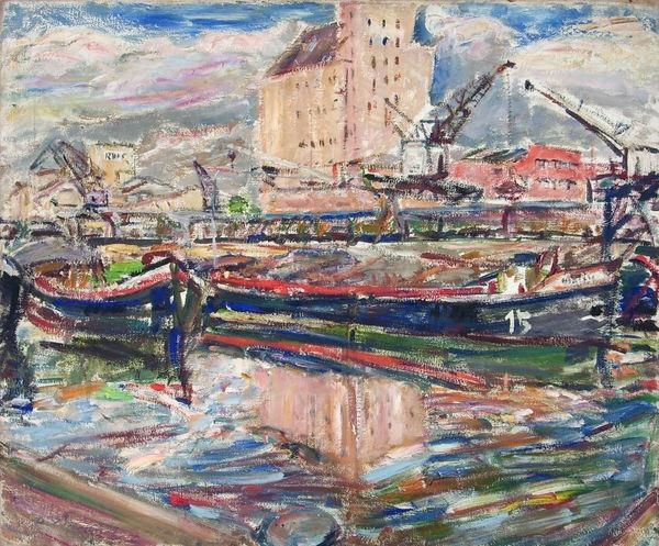 Robert Liebknecht | Rheinhafen in Basel | MutualArt