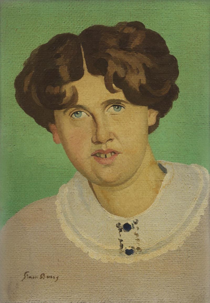 Simon Albert Bussy | Portrait of Ray Strachey | MutualArt