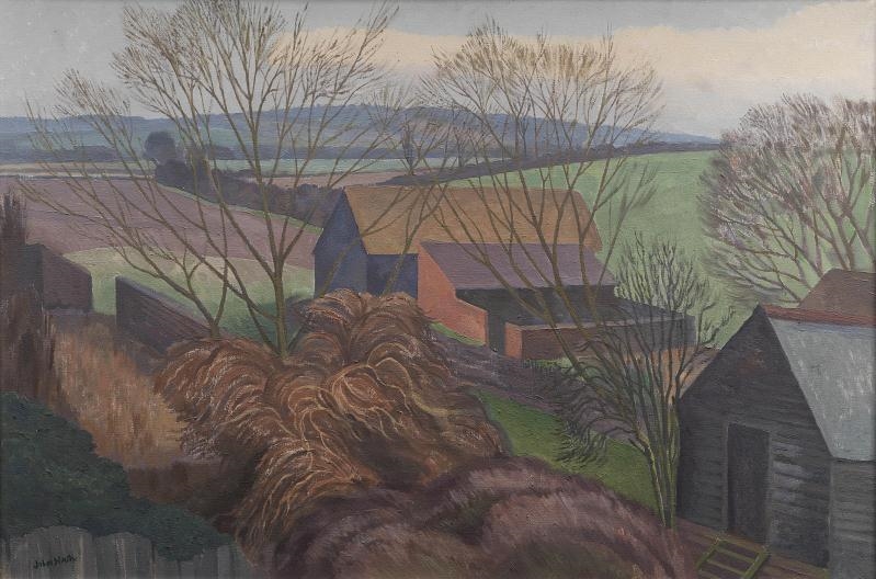 John Northcote Nash | View from the artist's window, Bottengoms | MutualArt