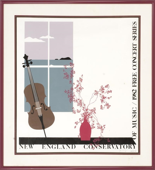 Jan Roy | Poster for the 1982 Massachusetts Historical Society | MutualArt