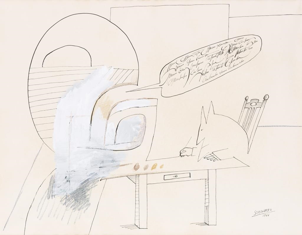 Saul Steinberg | HOMBRE (1989) | MutualArt