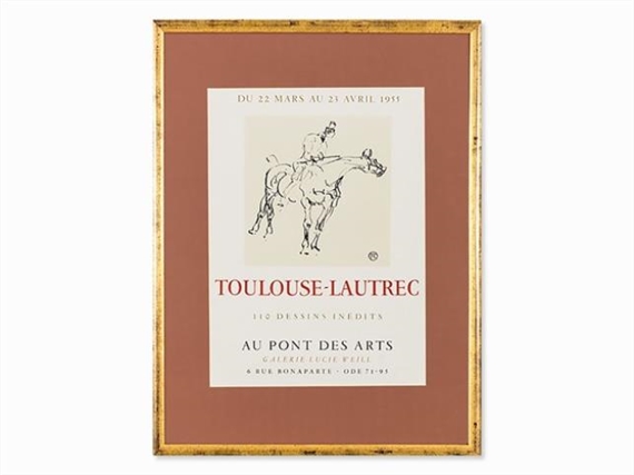 Henri de Toulouse-Lautrec | Exhibition Poster (1955) | MutualArt