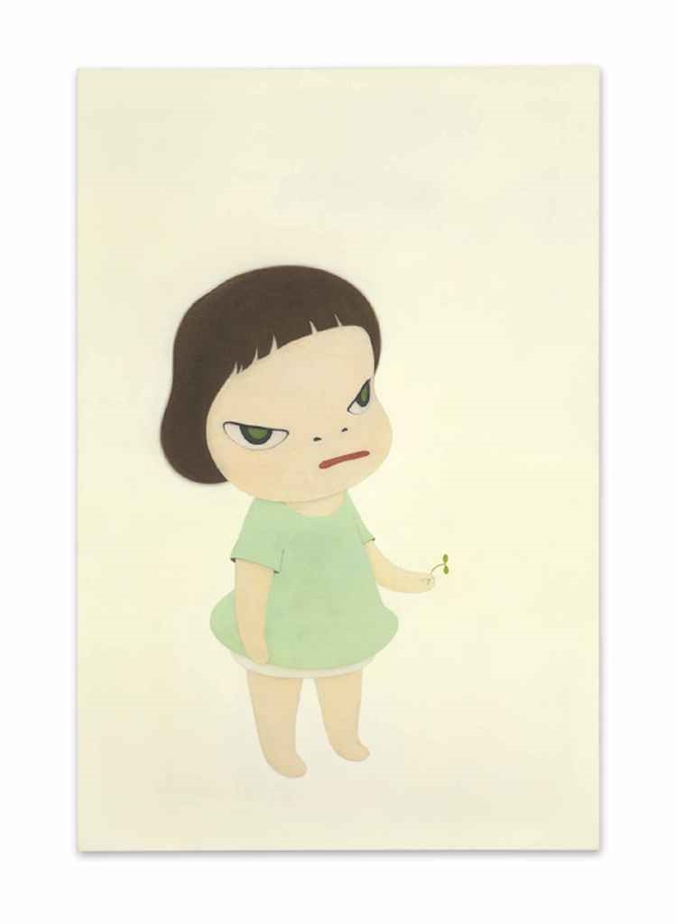 Yoshitomo Nara | KNIFE BEHIND BACK (2000) | MutualArt