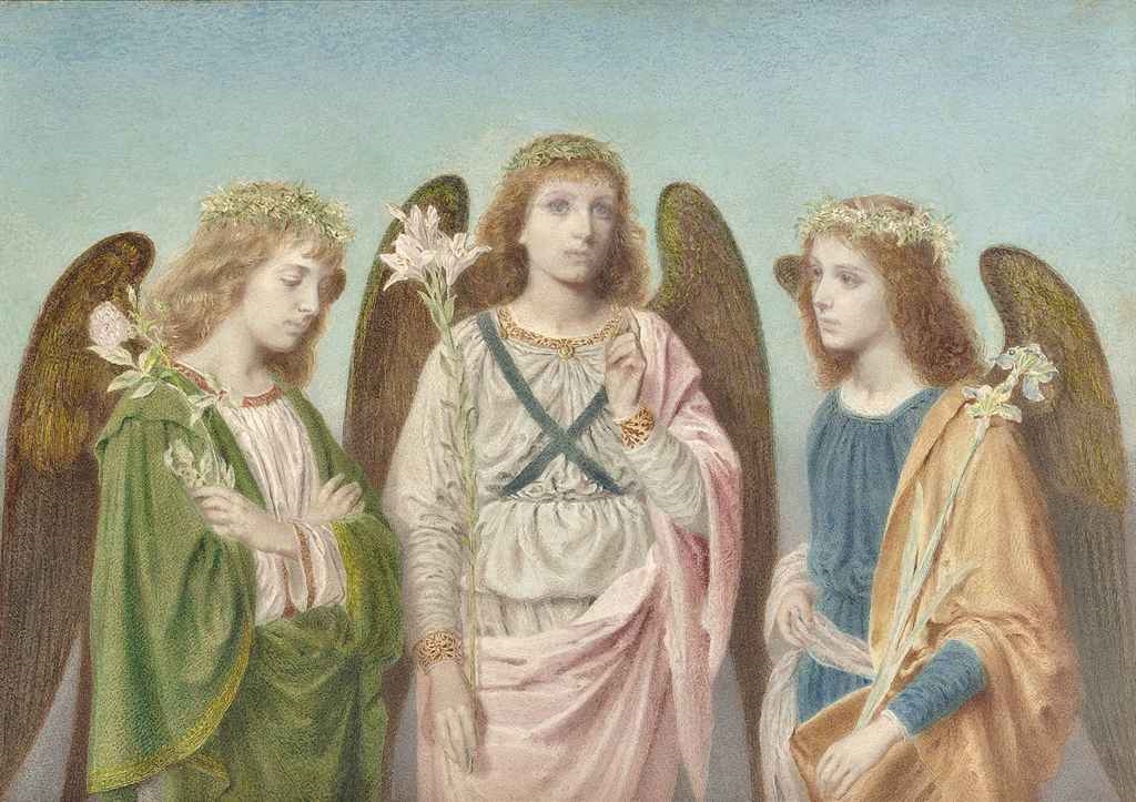 Marie Spartali Stillman | They also serve who stand and wait, - John ...