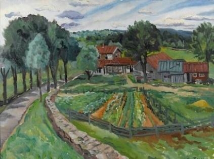 Gyula Zilzer | Countryside Landscape | MutualArt