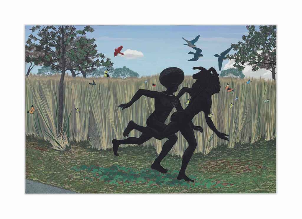 Kerry James Marshall | Vignette (2003) | MutualArt