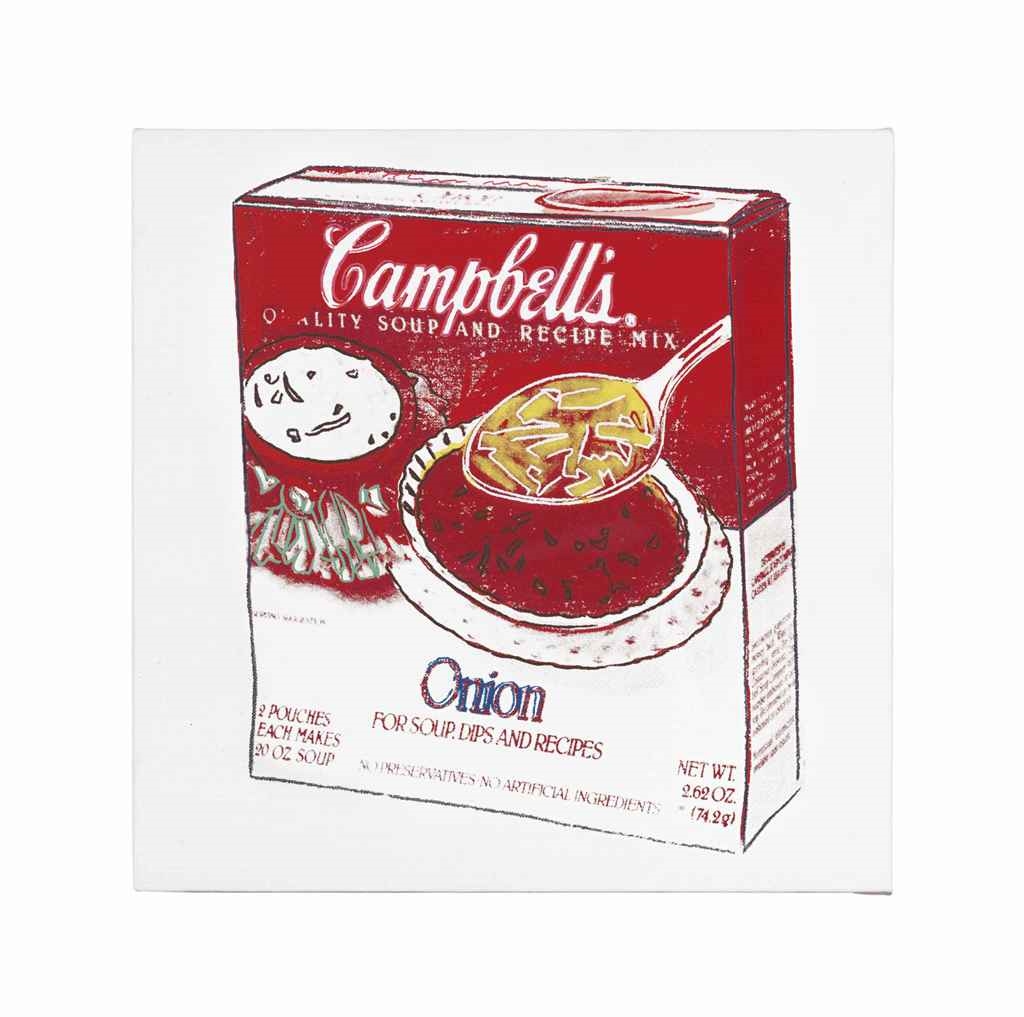 Andy Warhol | Campbell's Soup Box (Chicken Noodle) (1986) | MutualArt