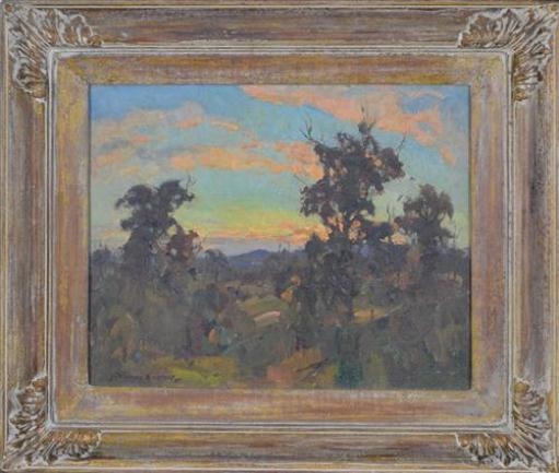 Howard Barron | Bush Sunset | MutualArt