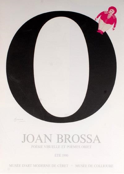 Joan Brossa | Exhibition poster (1990) | MutualArt