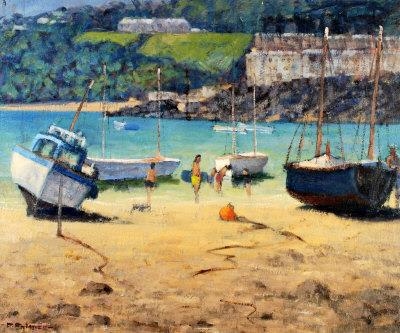 David Rylance | Beach Scene, St Ives | MutualArt