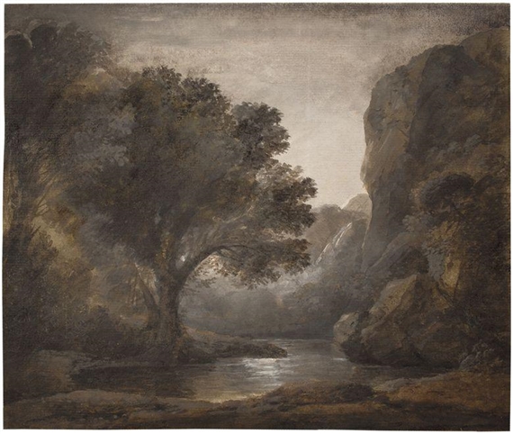 Christoph Nathe | MOUNTAIN LANDSCAPE WITH LAKE (Circa 1800) | MutualArt