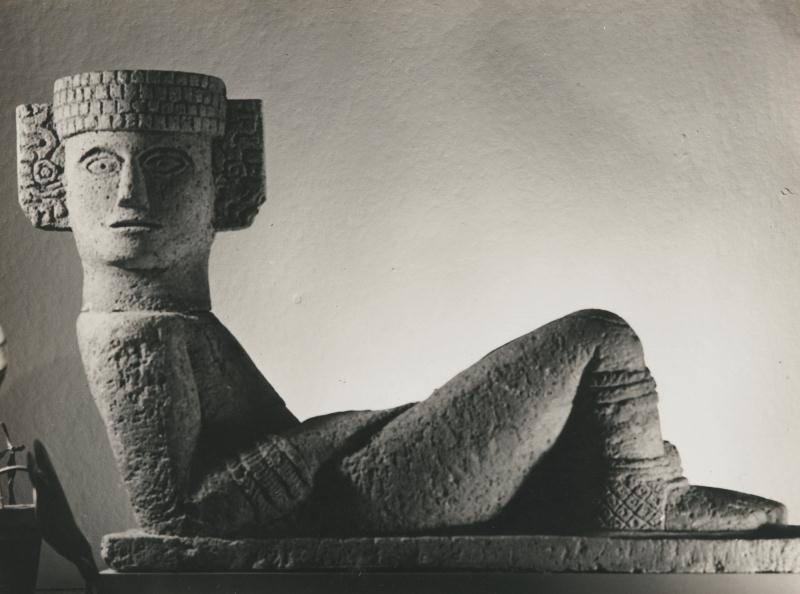 Man Ray | Statue en Pierre Chac Mool (1944) | MutualArt