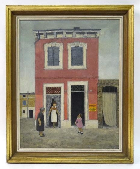 Christopher Compton‏ Hall | Pink House Porto Recanti (1972) | MutualArt