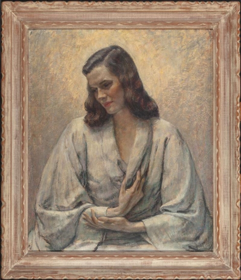 Geza Kende | Portrait of an Ingénue (1944) | MutualArt
