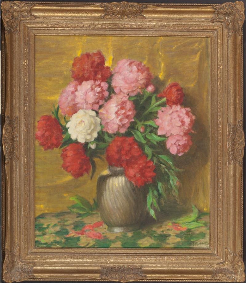 Joseph Henry Sharp | Sunlight and Firelight | MutualArt