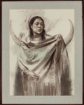 William Whitaker | Young Mexican Girl with Jar (1974) | MutualArt