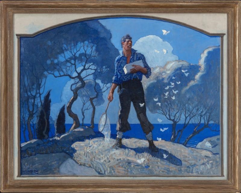 N.C. Wyeth | Santa (1920) | MutualArt