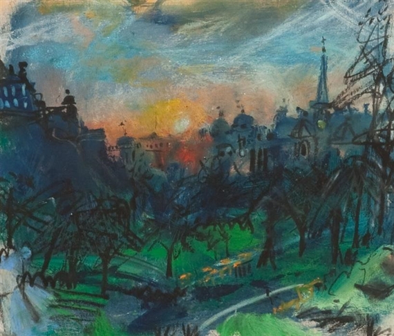 Selina Thorp | SUNSET IN EDINBURGH | MutualArt