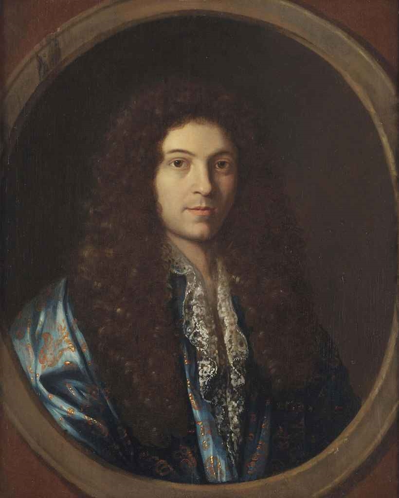 Pierre Mignard | Portrait of a gentleman, traditionally said to be Jean ...