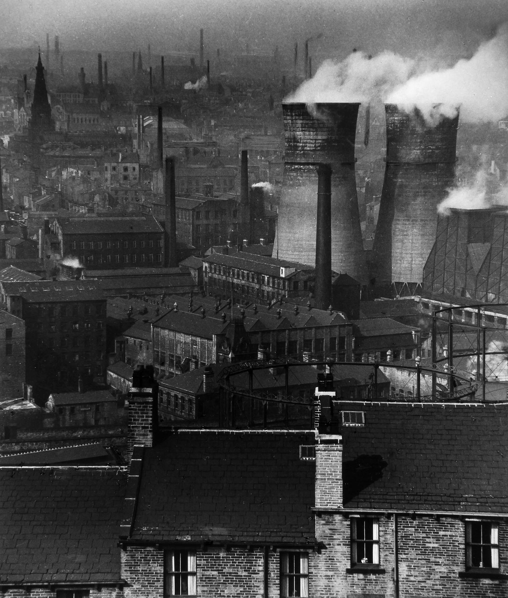 Bill Brandt | Smokestacks, London | MutualArt