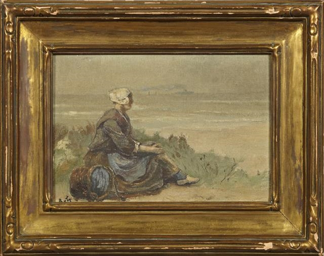 David Adolph Constant Artz | Preparing for School (1874) | MutualArt