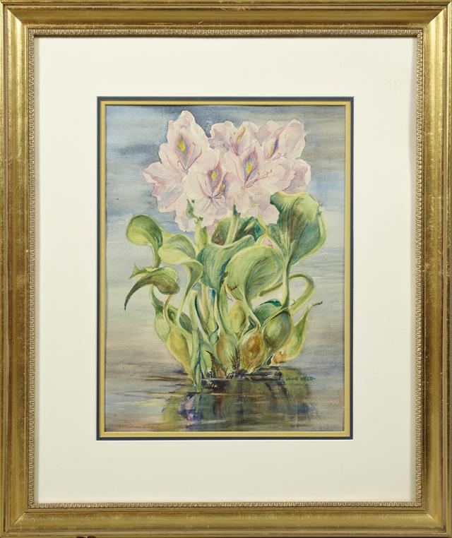 Ann Held | Purple Lilies | MutualArt