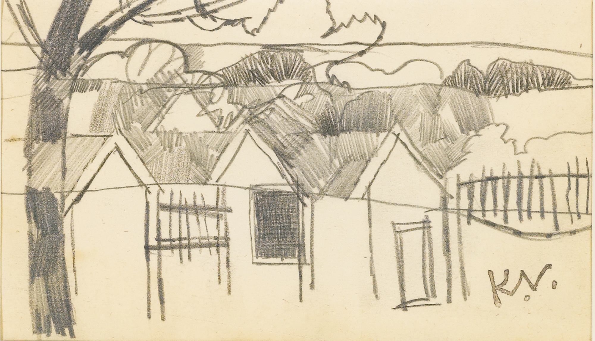 Keith Vaughan | TWO FIGURES (1973) | MutualArt