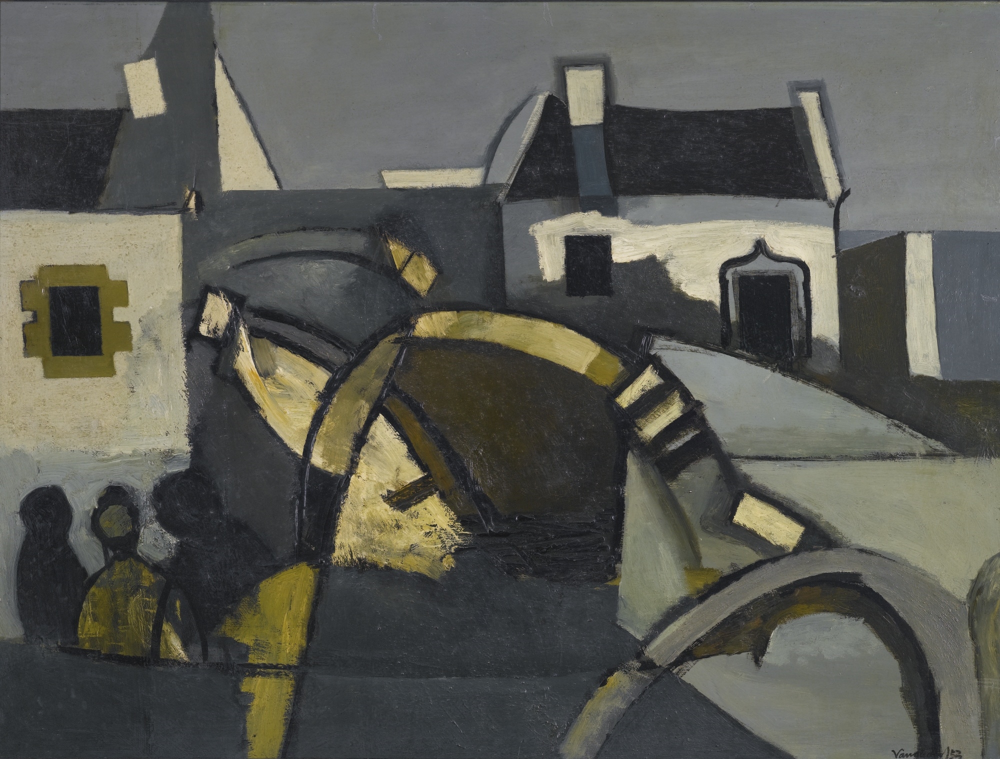 Keith Vaughan | Vertical still-life group (1955) | MutualArt