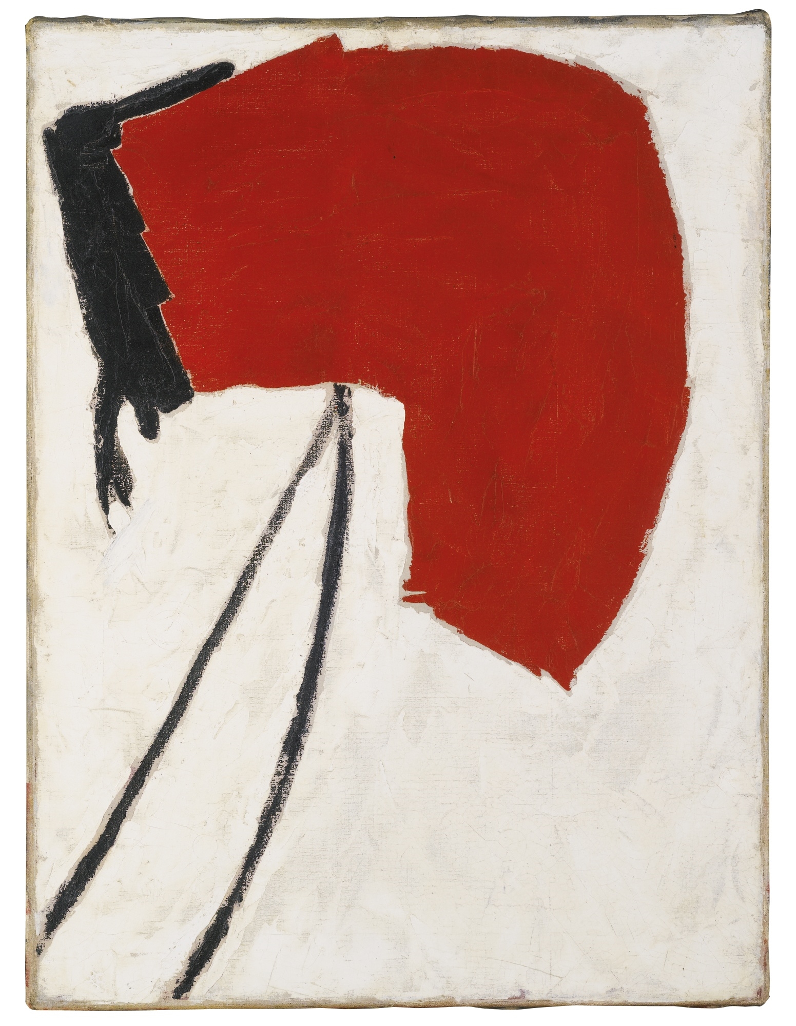 Roger Hilton | AUGUST (1953) | MutualArt