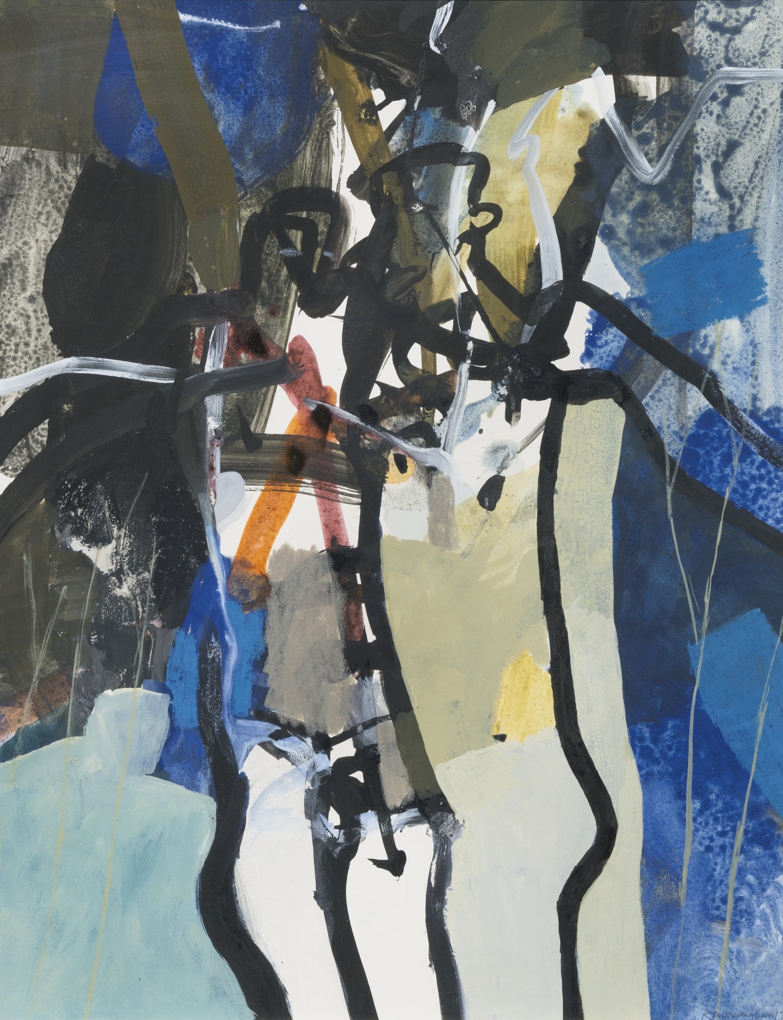 Keith Vaughan | TWO FIGURES (1973) | MutualArt