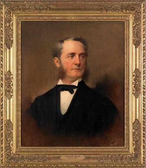 Samuel Bell Waugh | portrait of William Welsh (1842 - 1878) | MutualArt