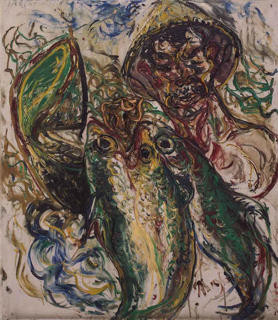 Affandi | Self Portrait (1975) | MutualArt