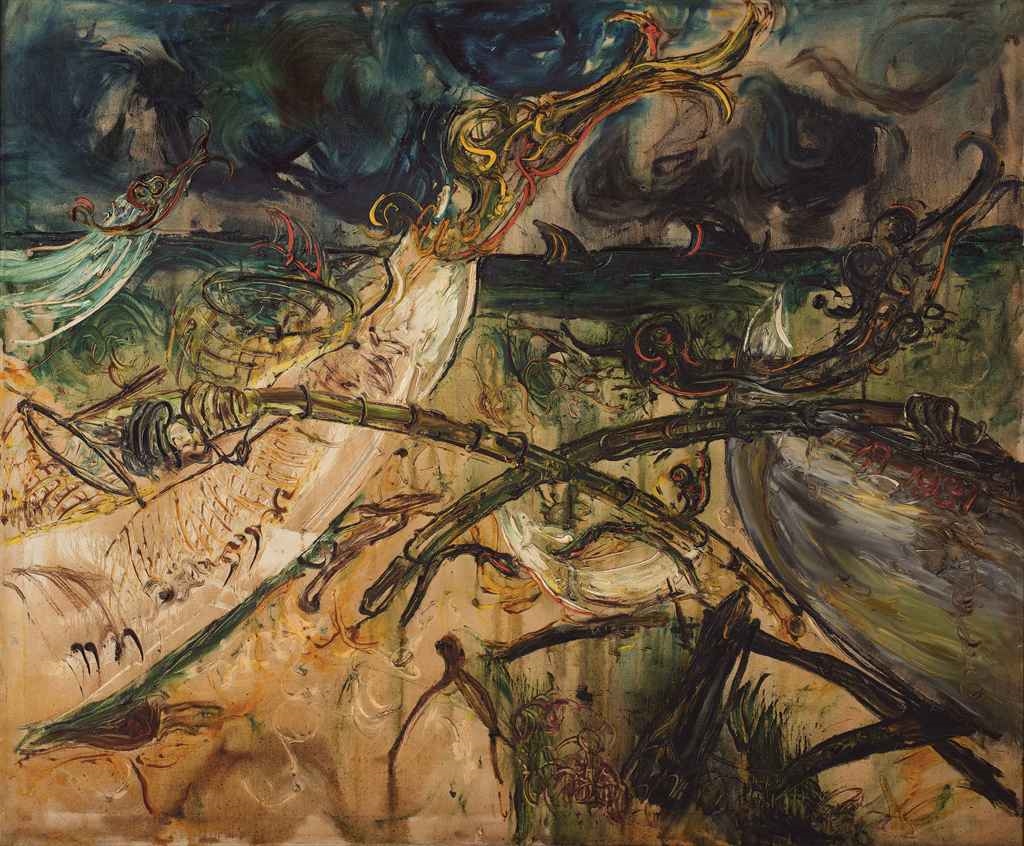 Affandi | Self Portrait (1975) | MutualArt