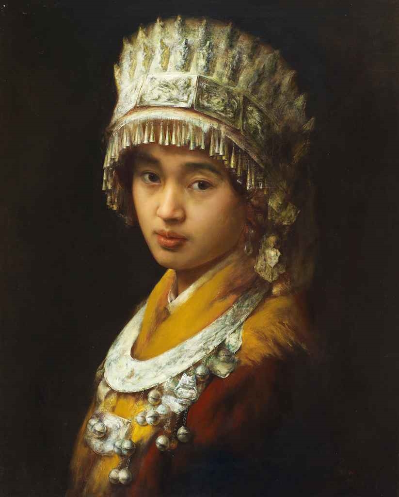 Zhang Li | GIRL'S PORTRAIT (1993) | MutualArt