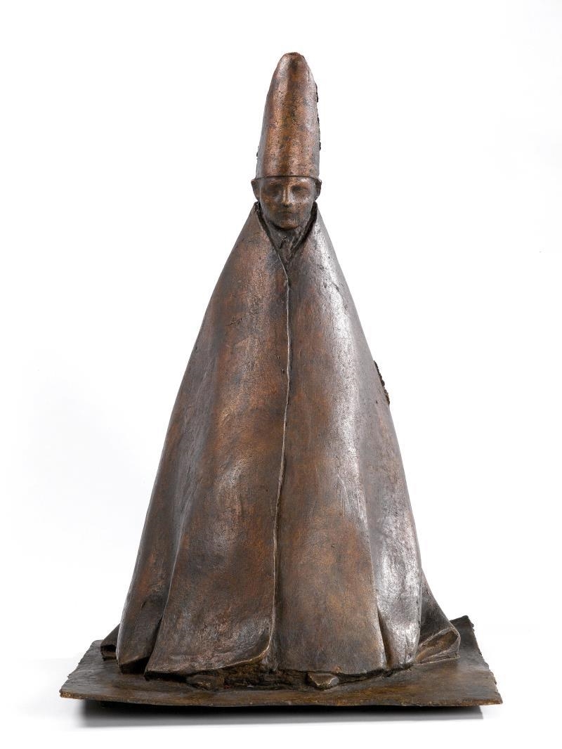 Giacomo Manzù | Cardinale seduto (1975) | MutualArt