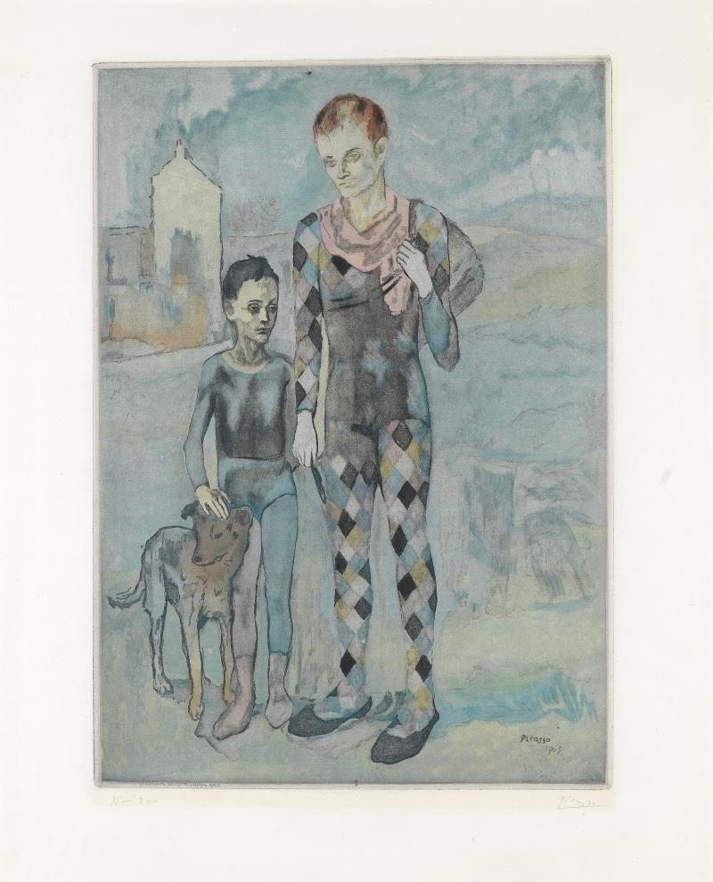 Pablo Picasso | Les Saltimbanques (1922) | MutualArt
