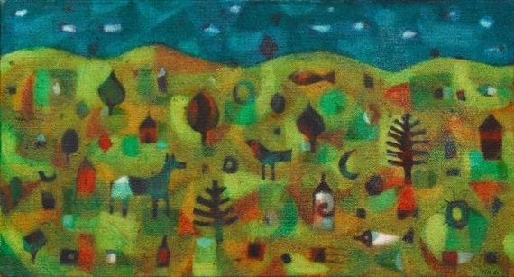 Nick Howson | Green Nights (2001) | MutualArt