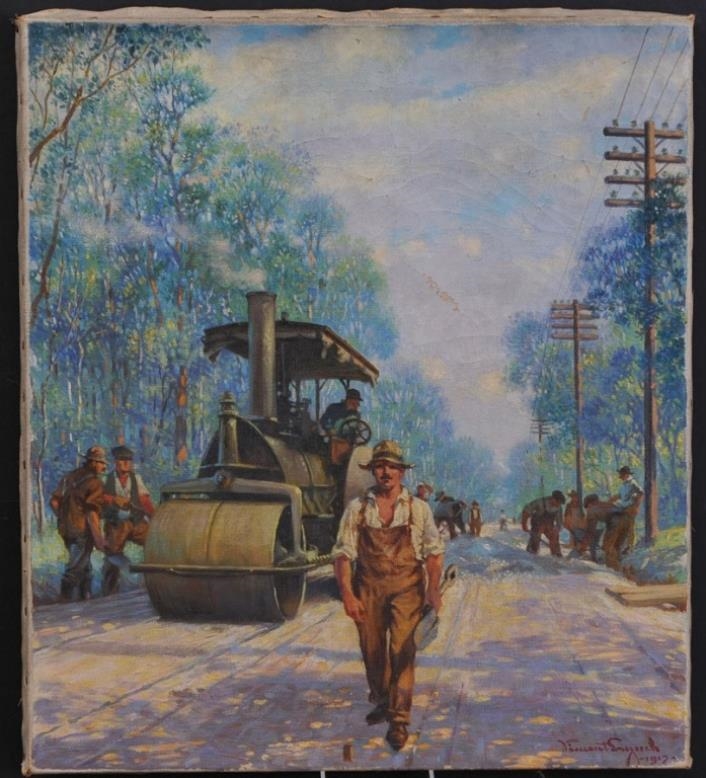 Vincent Lynch | The Road Builders | MutualArt